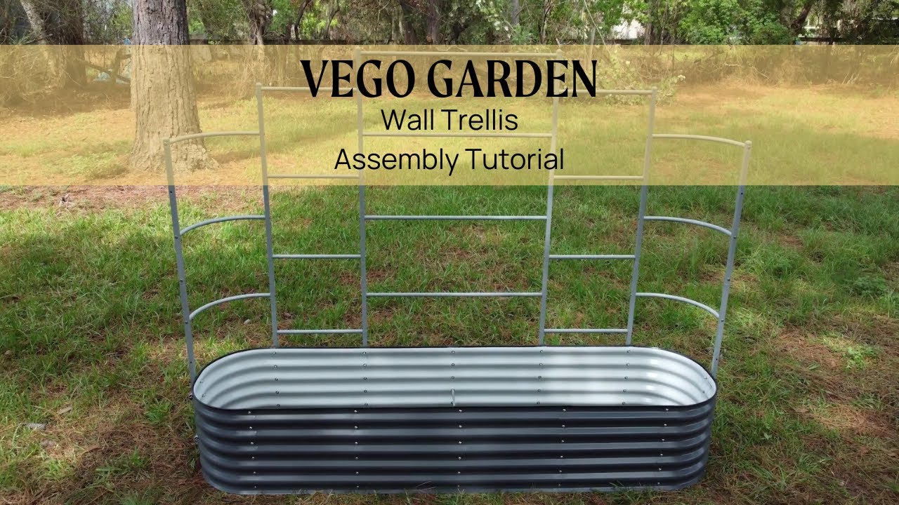 Wall Trellis Assembly Tutorial | Vego Garden