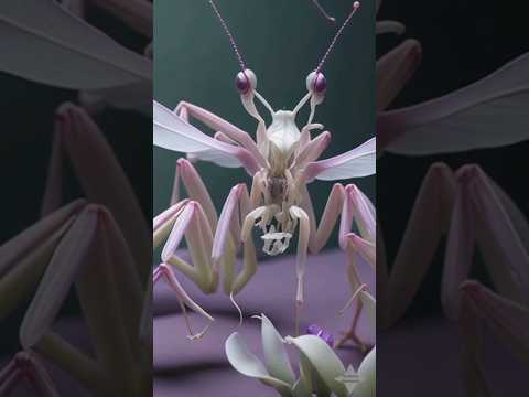 Fascinating Orchid Mantis Facts | Nature's Master of Disguise!#shorts#ytshorts