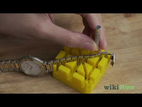 How to Adjust a Watch Band