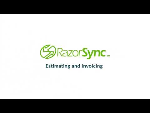 RazorSync's Estimating & Invoicing Feature