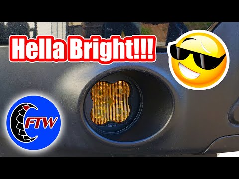 Light the Night! Diode Dynamics SS3 Pro Foglight Output Review and Comparison
