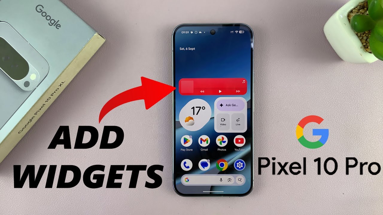 Google Pixel 10 Pro: How To Add Widgets On Home Screen