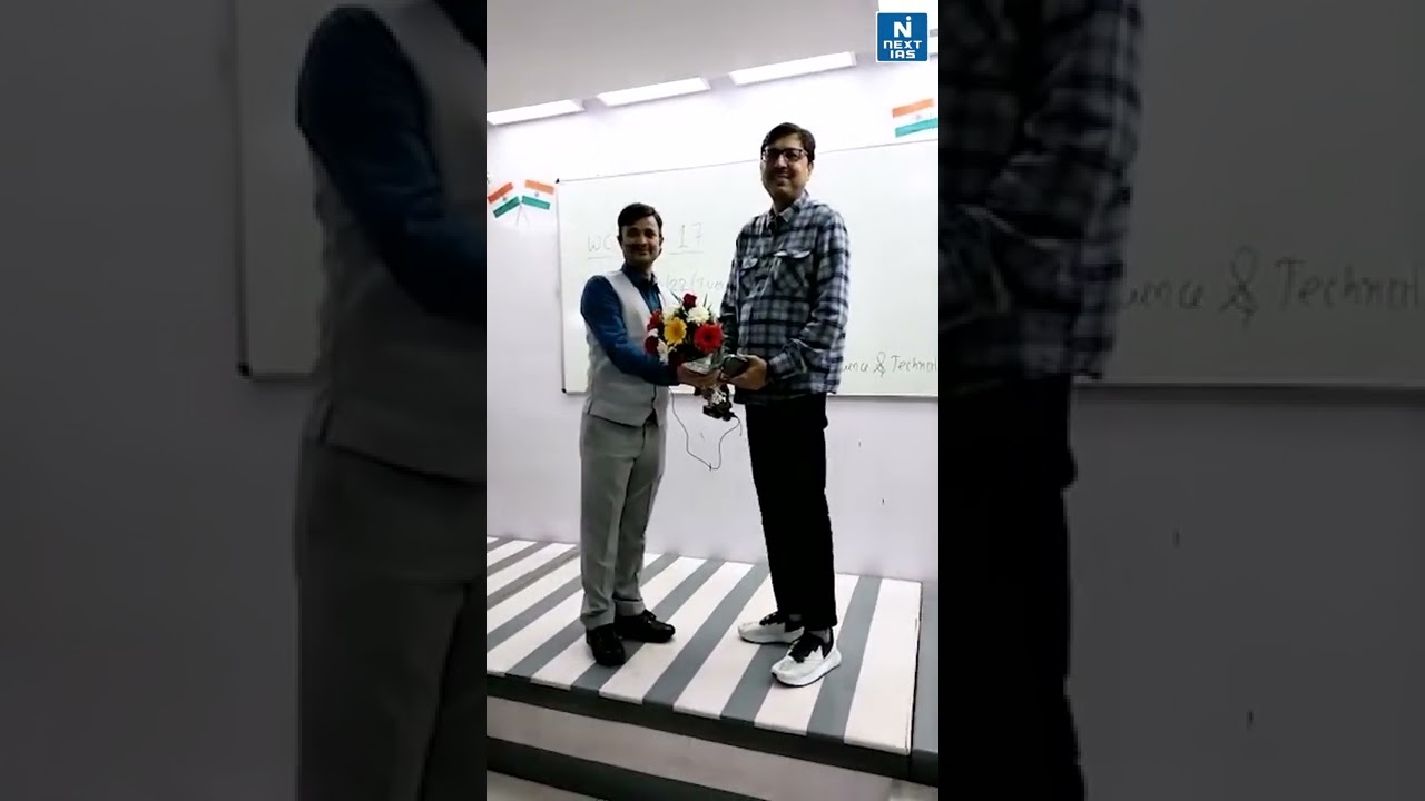 Bhopal Students Welcome Ayaz Khan Sir | Science and Tech | UPSC | NEXT IAS