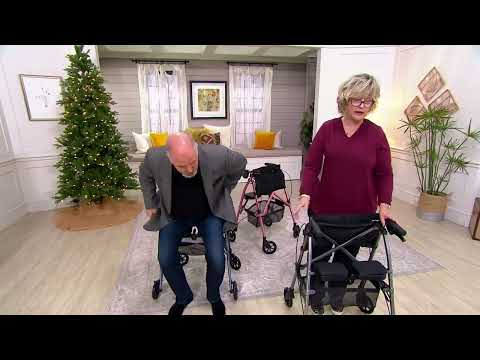 Stander EZ Fold-N-Go Lightweight Rollator on QVC