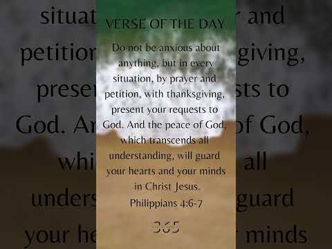 Finding Peace in Prayer – Philippians 4:6-7 Bible Verse