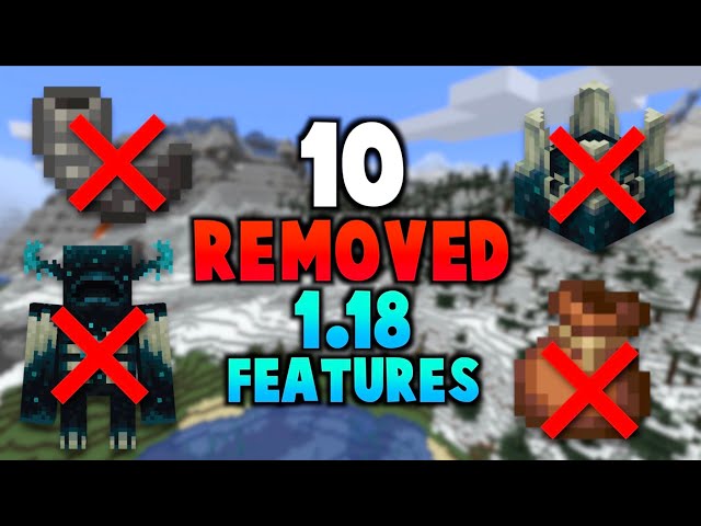 List of removed biomes in Minecraft 1.18 Caves & Cliffs Part 2