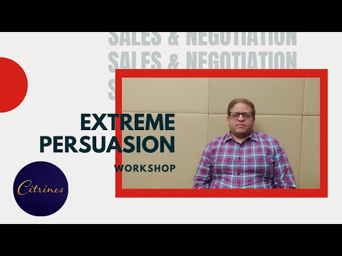 Extreme Persuasion Workshop Testimonial VIdeo - Ankit Jain, CEO, Properties Services