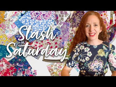 Stash Saturday #5 | Going Through My Liberty Fabric Collection | Alice Caroline