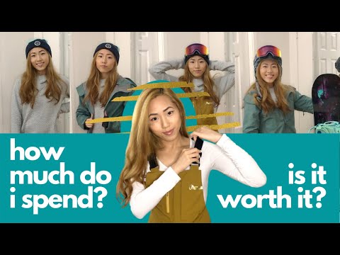 GUESS HOW MUCH I SPEND ON MY SNOW GEAR? IS IT WORTH IT?