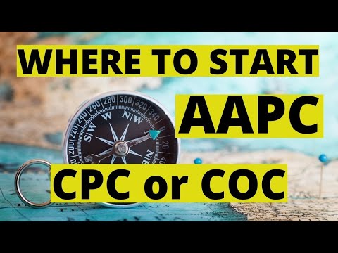 AAPC MEDICAL CODING CREDENTIALS WHERE TO START: CPC or COC | MEDICAL CODING WITH BLEU