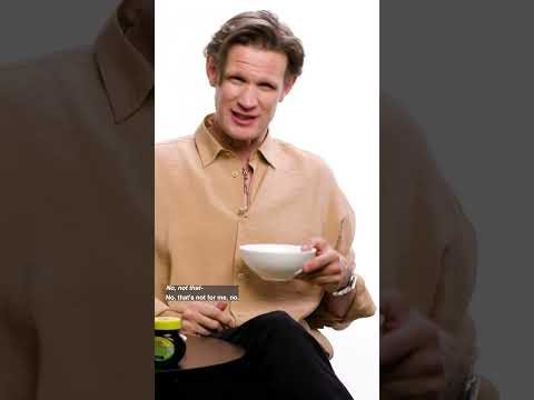 Matt Smith disgusted by American snack 🤣