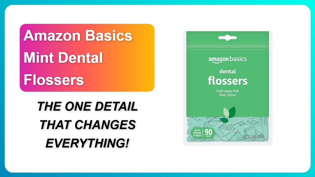 REVIEW (2026): Amazon Basics Mint Dental Flossers | THE ONE DETAIL THAT CHANGES EVERYTHING!