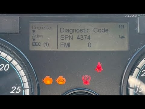 Reading Fault Codes From Freightliner Cascadia Dashboard | No Scan Tool Needed!!!