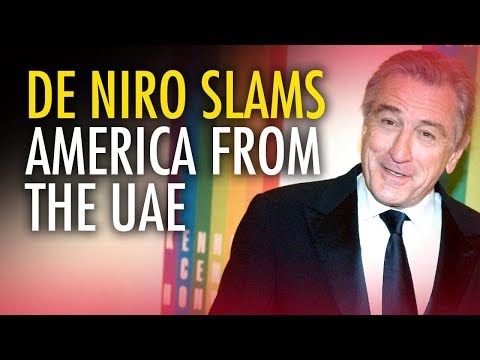 Pamela Geller: Robert DeNiro denounces US — while visiting sharia dictatorship