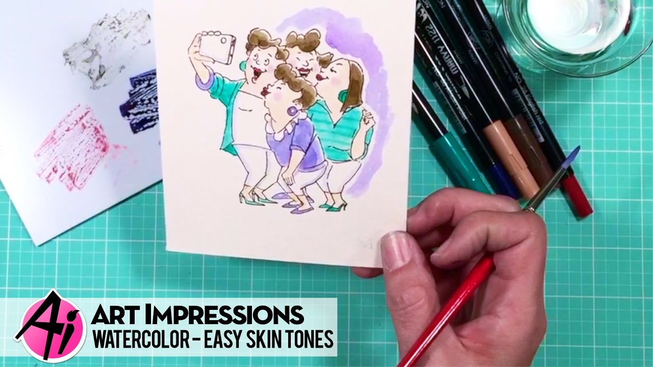 Ai Watercolor - Easy Skin Tones & Coloring
