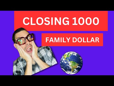 Closing 1000 Family Dollar Stores.. Why? #familydollar