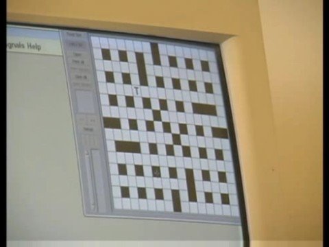 How to Make a Crossword Puzzle : Putting Words Into a Crossword Puzzle Grid