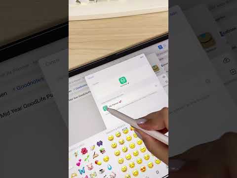 Using the Shortcut app to create custom icons on iPad #ipad #applepencil2 #appleipad #goodnotes5