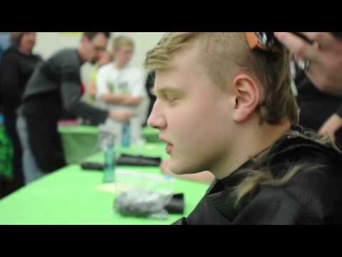 Be Brave and Shave event for 14-year-old Schuyler Kleisbusch