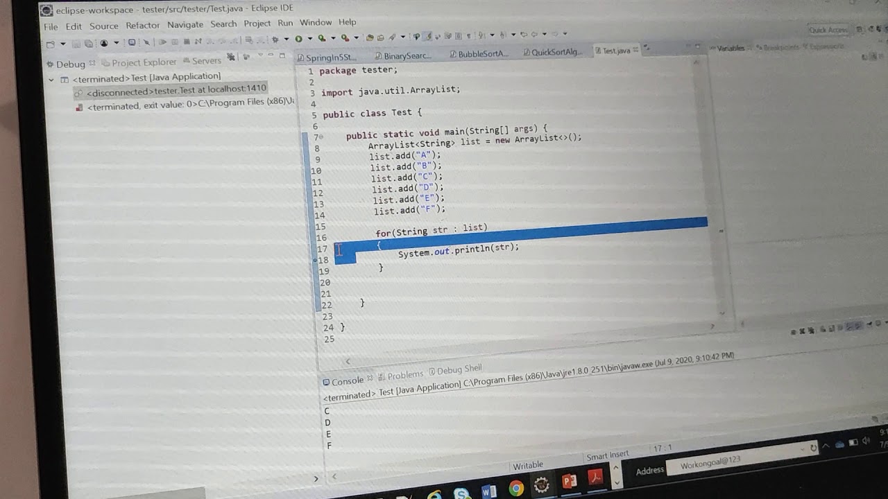 How to use conditional breakpoint in eclipse