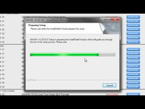 Downloading and installing free GNU toolchains for use with e2studio