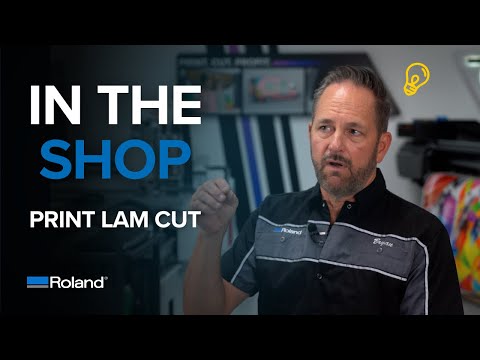 In the Shop | Ep. 2 Print Laminate Cut