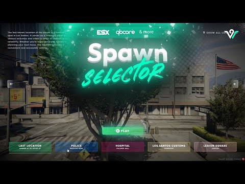 Wasabi Scripts | Spawn Selector