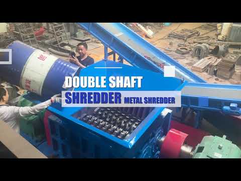 Iron Drum Shredder Machine | Powerful Industrial Metal Shredder