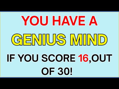 Can You Score 16/30 in This General Knowledge Quiz? Prove Your Brain Power! #trivia #gk #challenge