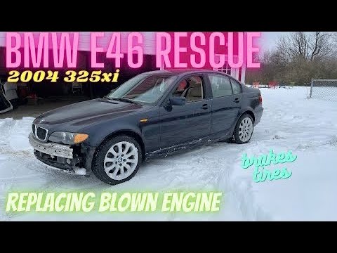 2004 BMW 325xi: Replacing the engine