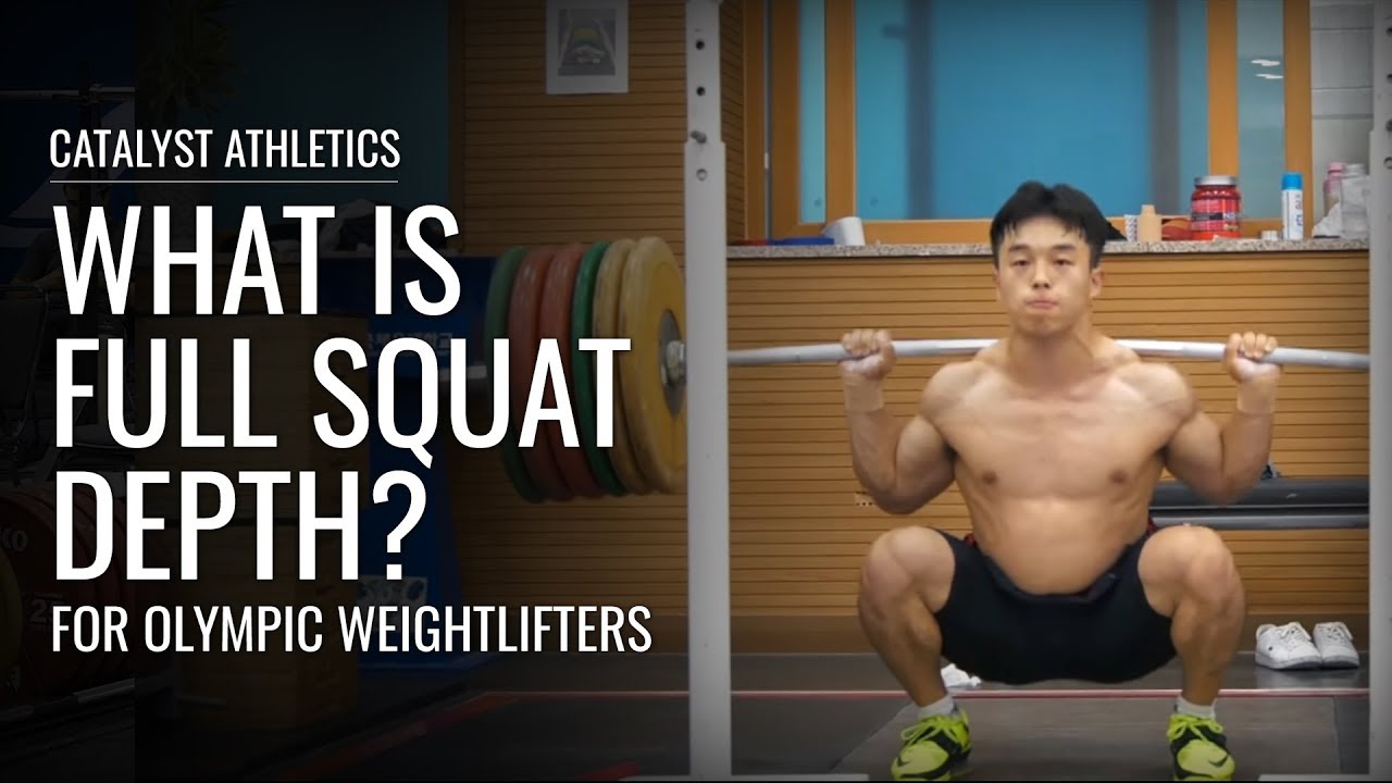 Weightlifting Squat Technique - Catalyst Athletics - Olympic Weightlifting