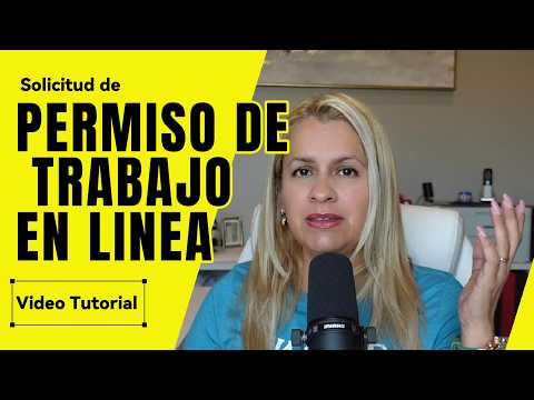 🔴 Cómo Solicitar el PERMISO de TRABAJO en Línea 🔴 Guía Paso a Paso 🔴