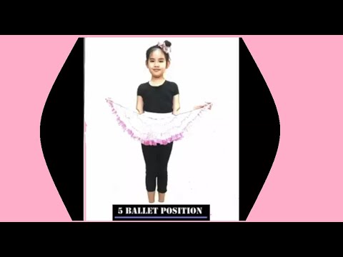 5 Ballet Position for the arms and feet