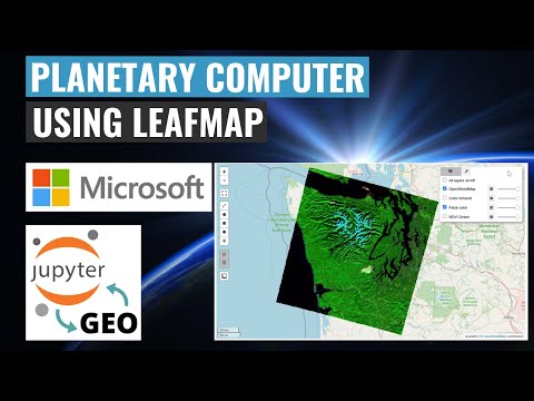 Using Microsoft Planetary Computer with Leafmap