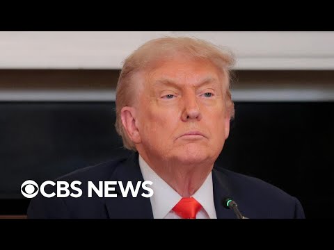 Trump to CBS News amid Musk feud: "I'm focused on my presidency"