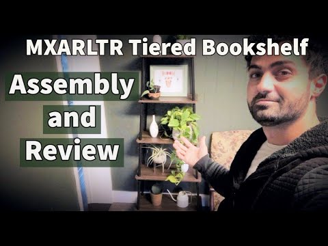 MXARLTR Tiered Bookshelf - Assembly and Review