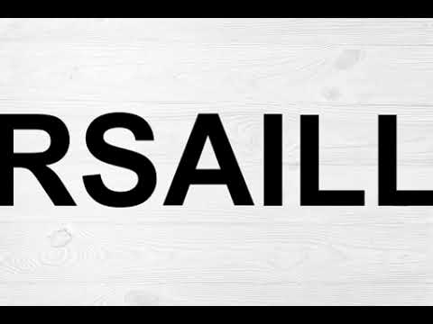 How To Pronounce Versailles