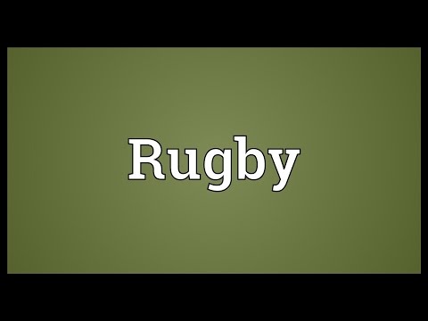 Rugby Meaning