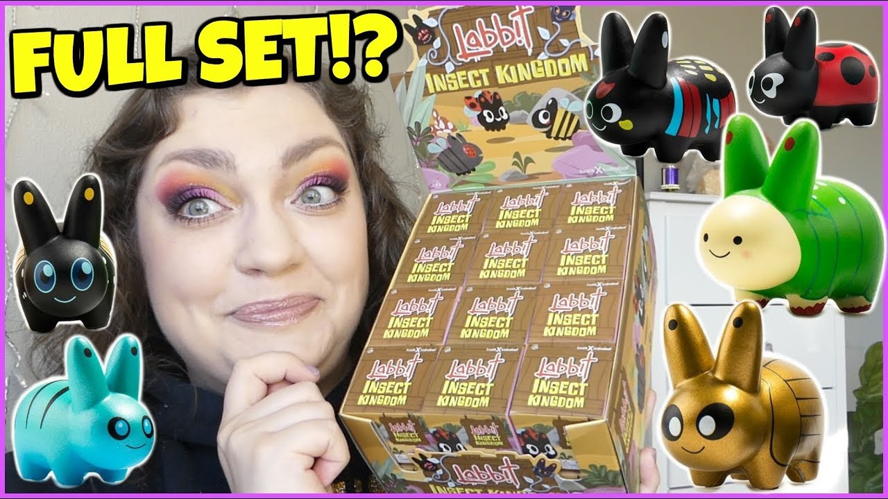 KidRobot Labbit Insect Kingdom (FULL CASE) | MYSTERY UNBOXING!!!