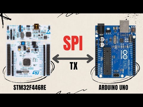 SPI Interfacing Between Arduino Uno and STM32 | ARM Cortex-M4 | Master-Slave Ex | SPI Driver Dev