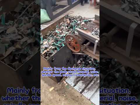 heavy metal scrap shredder machine price metal crusher machine shredder for car