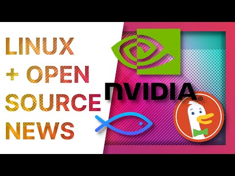 More NVIDIA OPEN SOURCE, Cutefish is ALIVE, and Duck Duck Go fixes tracking: Linux + opensource news