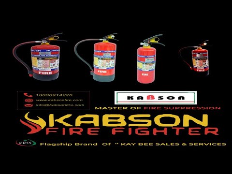 Kabson Fire Extinguisher & Safety Equipment's - Fire Extinguisher ...