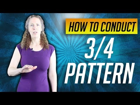 How to Conduct Music in 3/4 Time