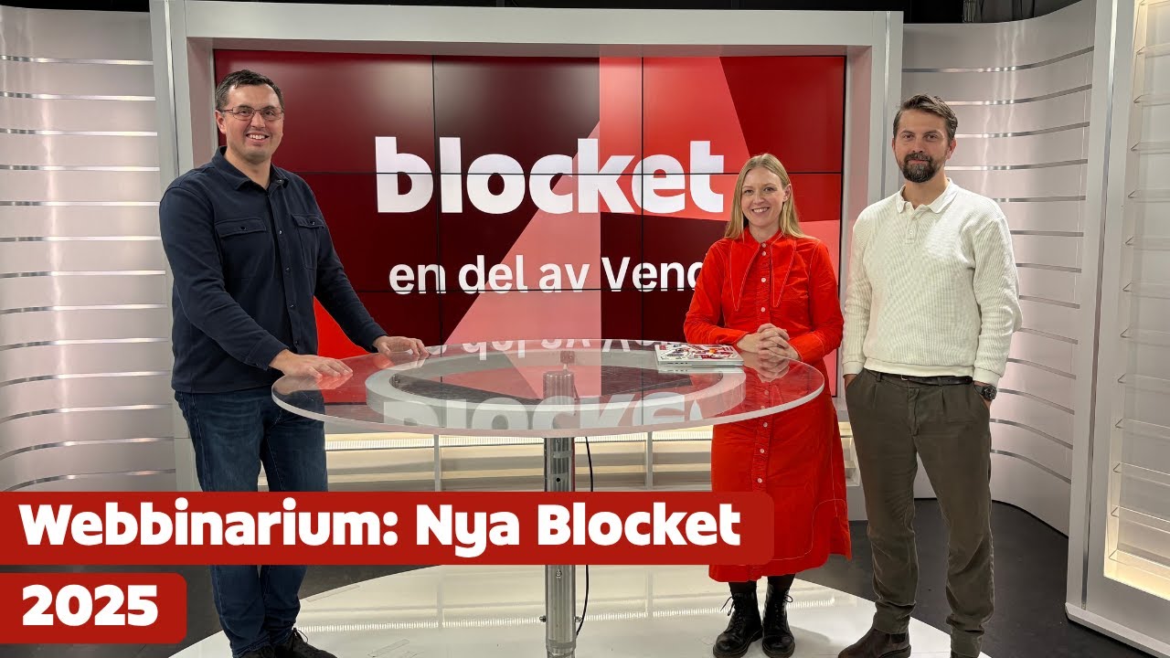 Blocket Fordon webbinarium: Nya Blocket