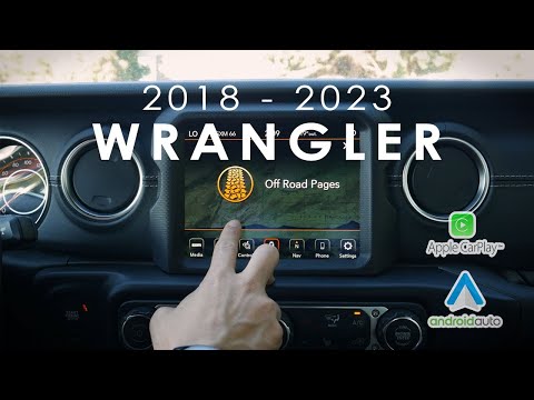 uConnect 4c in the Jeep Wrangler (2018 - 2023 models)