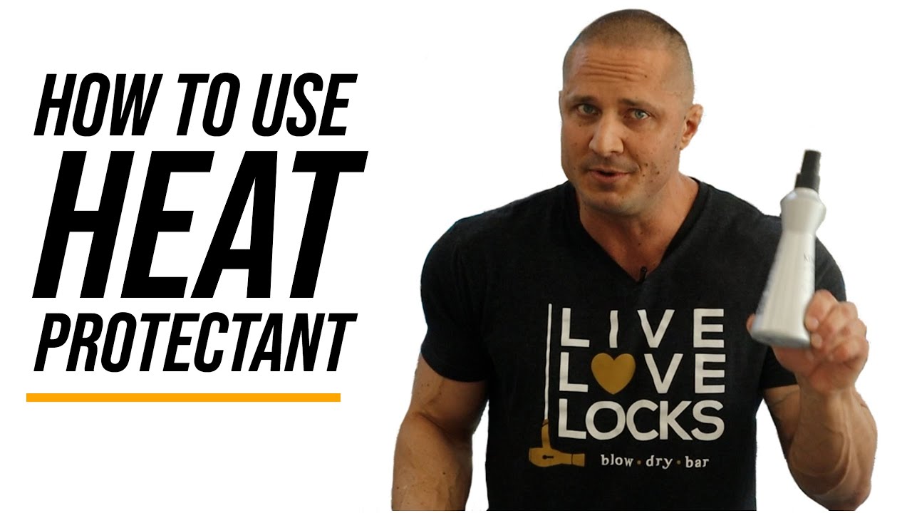 How to Use Heat Protectant