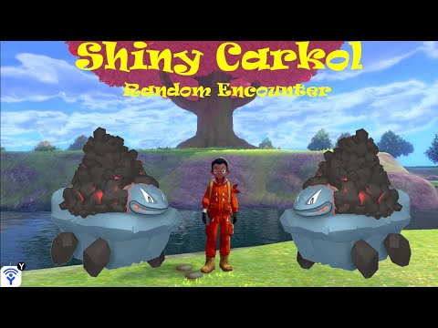 BEAUTIFUL SHINY CARKOL RE| Crown Tundra | Pokemon Sword/Shield