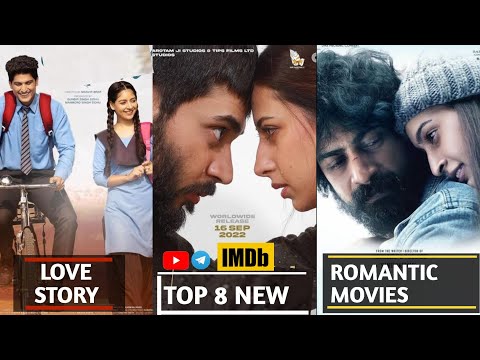 Top 8 Best South Indian Romantic Heart Touching Love Story Movies (IMDb) 2025 | Love Story Movie