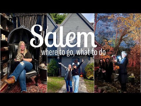 SALEM, MA withOUT kids! | Salem in October | Halloween in Salem